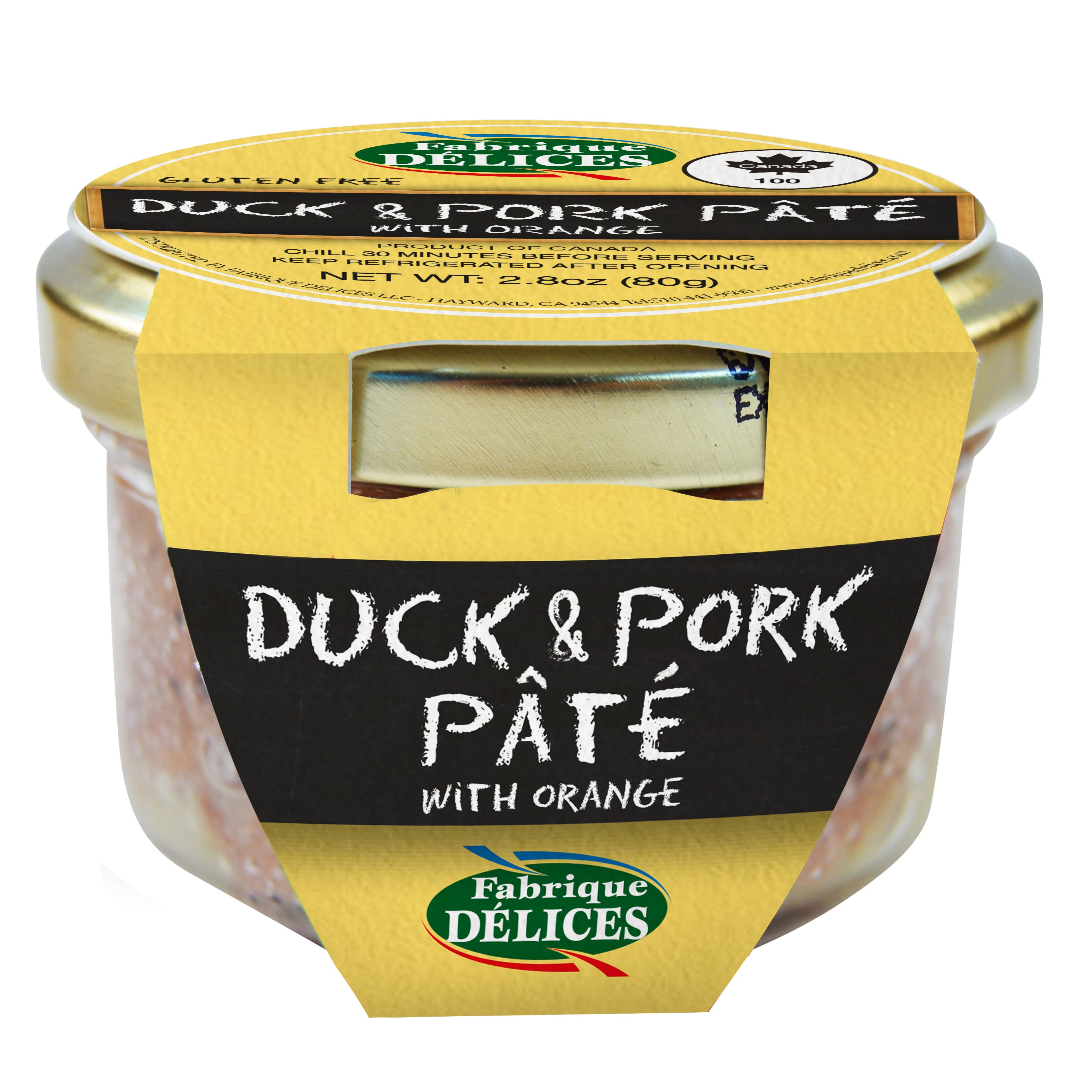 Duck & Pork Pâté Shelf-Stable – Fabrique Delices