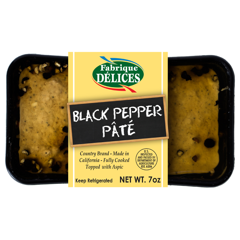 Black Pepper Pâté – Fabrique Delices